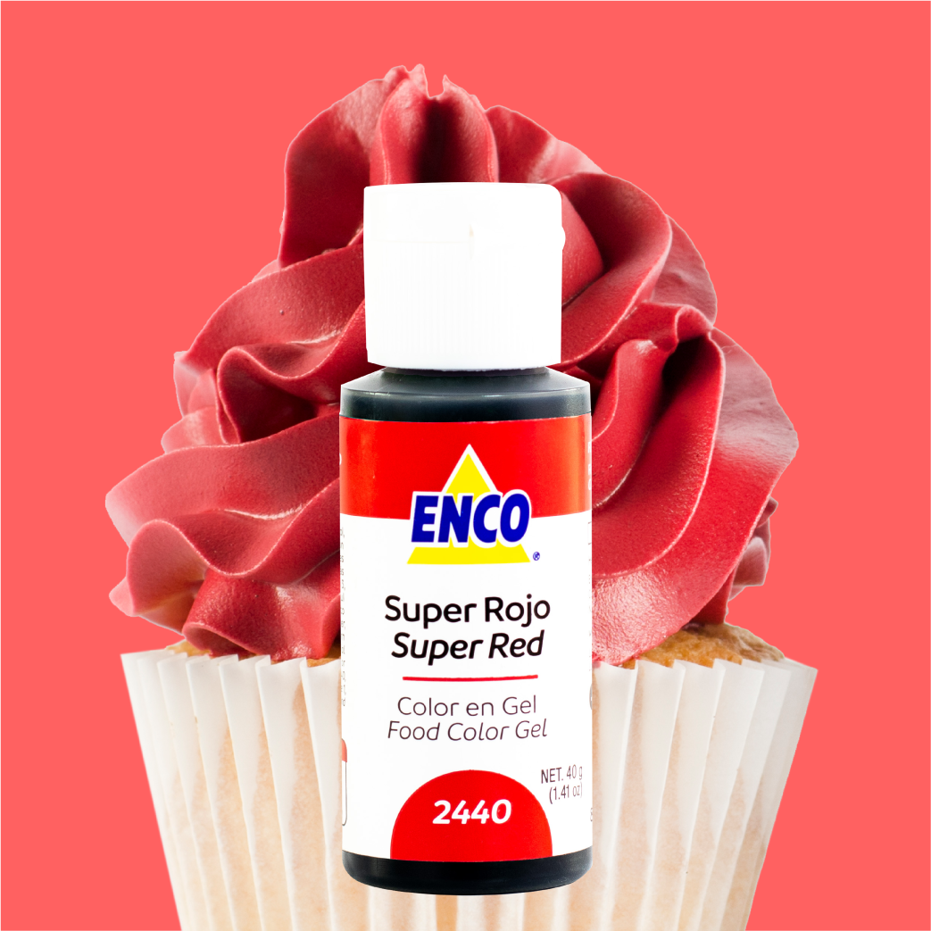 Super Red Food Coloring Gel 1.41 oz (Super Red) – Enco Foods