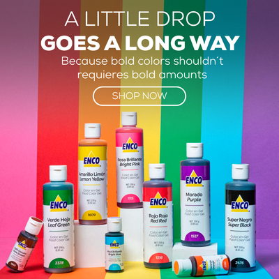 Create, paint and decorate with Enco Foods baking products