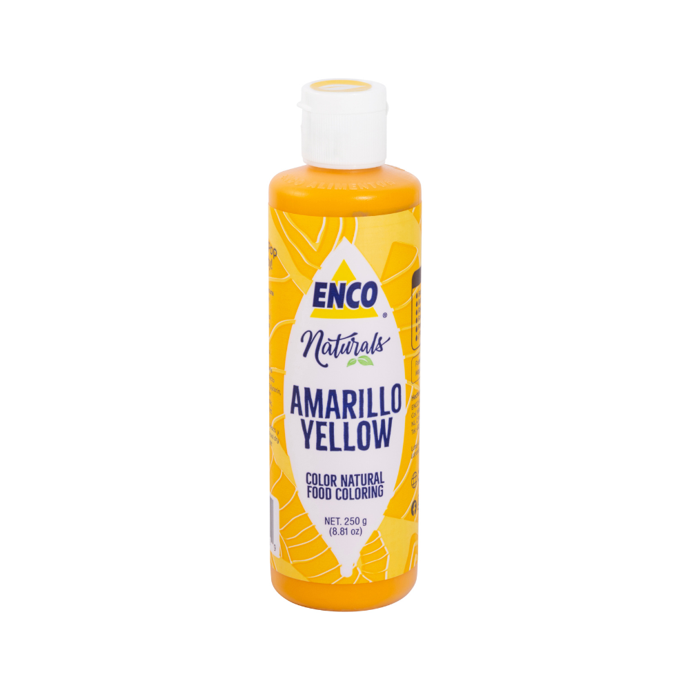 ENCO YELLOW NATURAL FOOD COLORING 8.81 OZ – Enco Foods